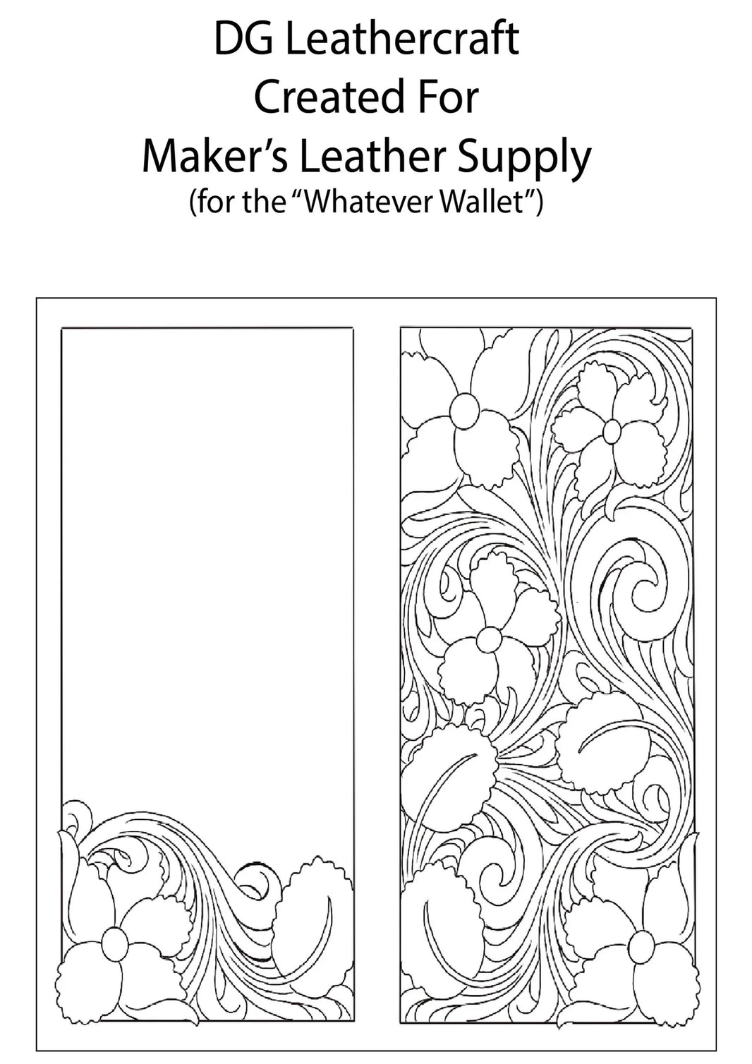 Free Leathercraft Digital Tooling Patterns – Maker's Leather Supply ...