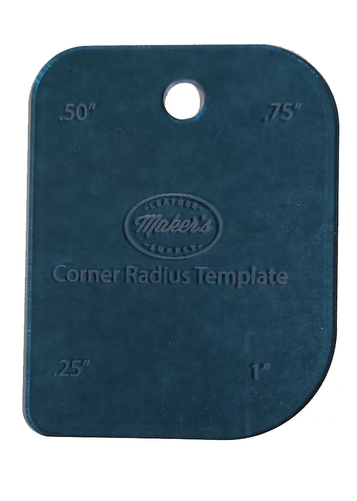 Corner Radius Card Template – Maker's Leather Supply Australia