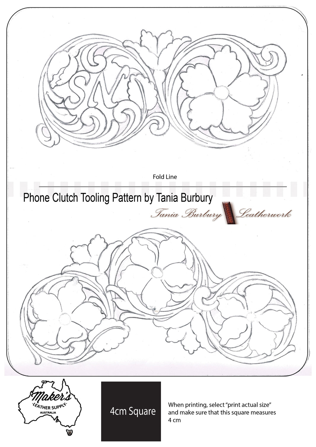 Free Leathercraft Digital Tooling Patterns – Maker's Leather Supply ...