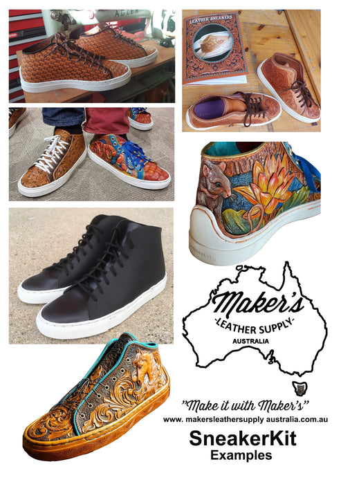 SneakerKit Adult Size 40 (Womens 9.5) (Mens 7) – Maker's Leather Supply ...